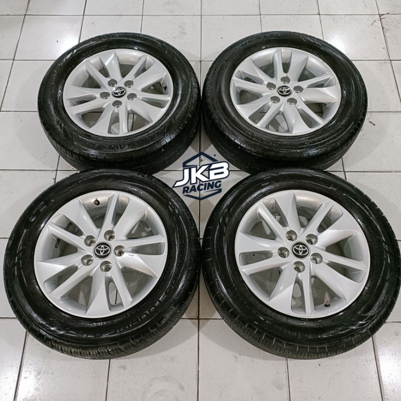 Jual Velg Mobil Second Original Toyota Inova Reborn Ring 16 + Ban 205 ...