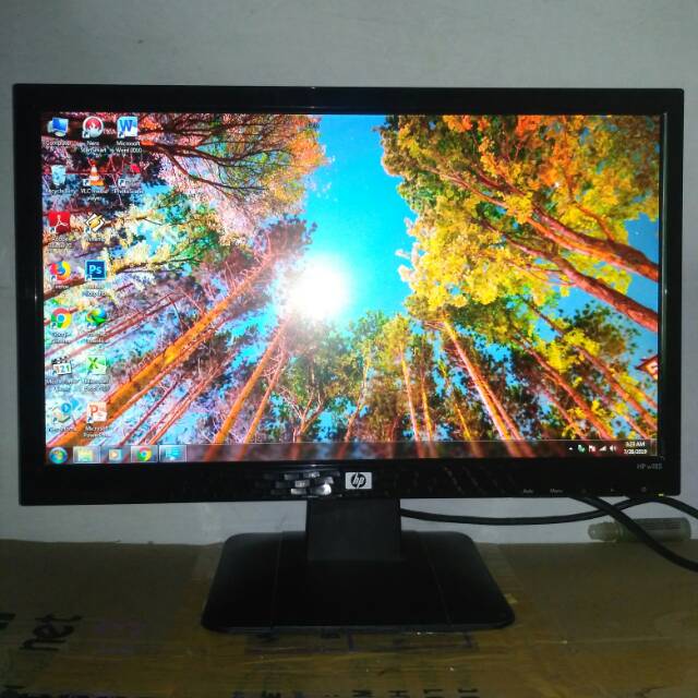 Jual LCD Monitor Komputer HP 19inch wide HPW185 | Shopee Indonesia