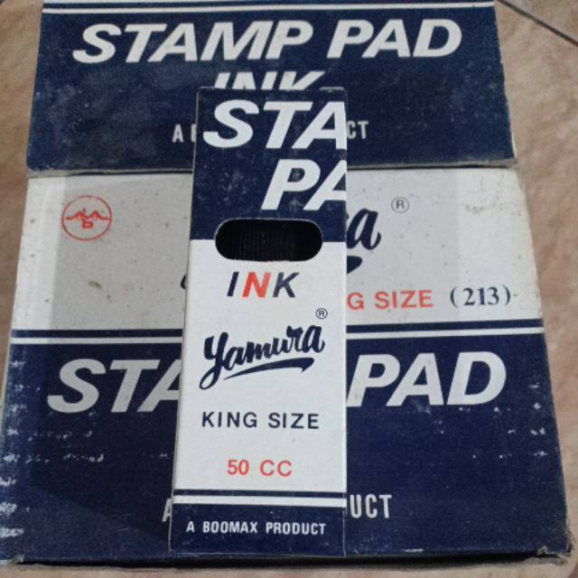 Jual Stamp Pad Ink Yamura 50cc / Tinta Bantalan Stempel Yamura 50cc ...