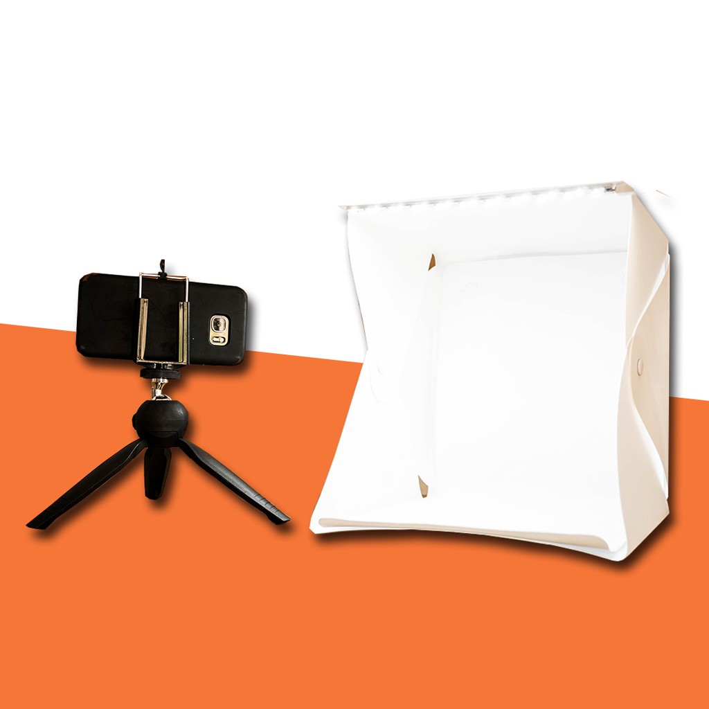 Jual Paket Foto Produk Set Studio Portable Mini Tripod HP // Set ...