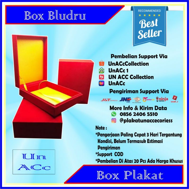 Jual Box bludru box plakat Box Costem 15x21 14x20 | Shopee Indonesia