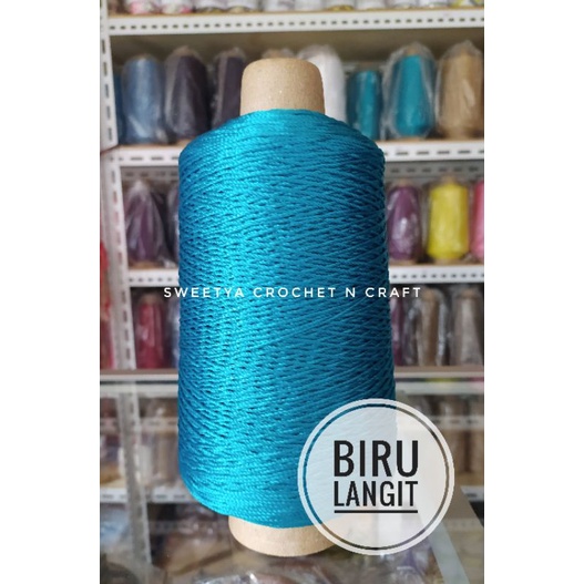 Jual Benang Rajut/Benang propilen/Benang monolon d 27 (Kemasan 250 gr ...