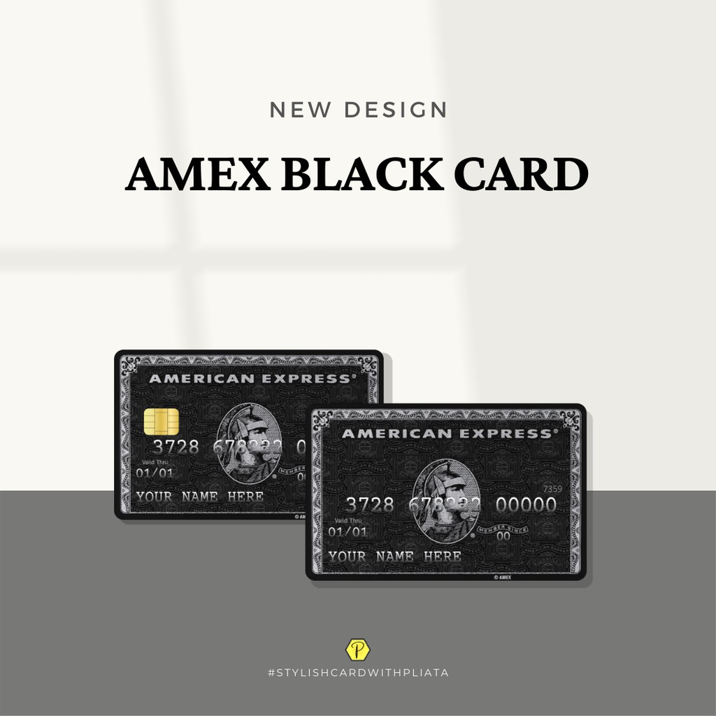 Jual [FAKE] SEASON 1 AMEX - Card Cover Skin Sticker – PLIATA Stiker ...