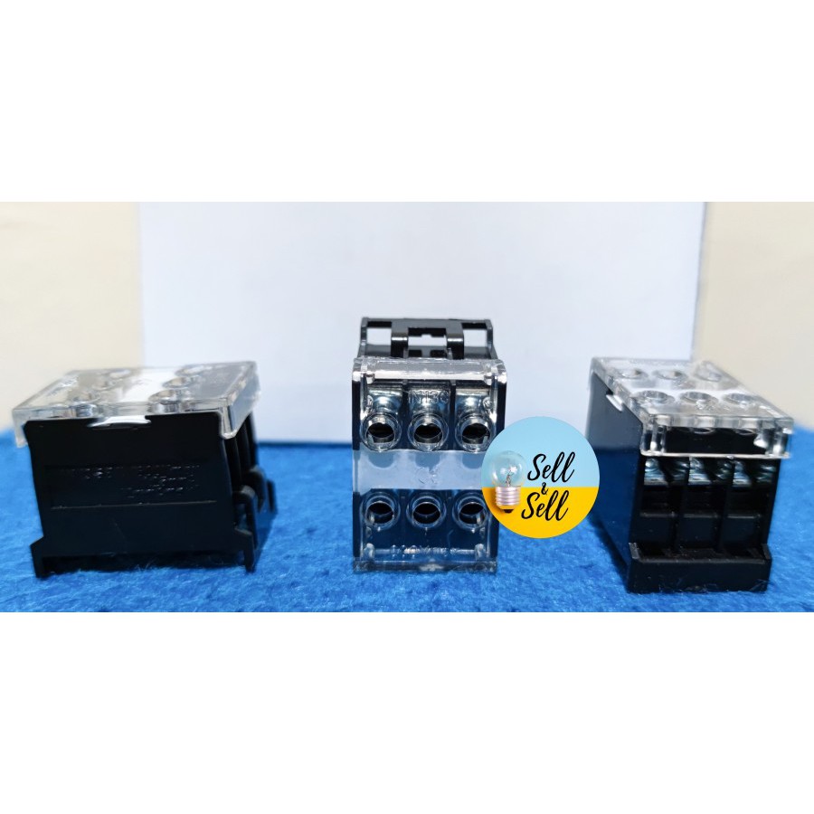 Jual Terminal Block IN-13BK 3P 600V / Terminal Blok IN13BK 3 Pole ...