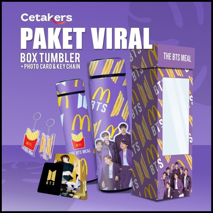 Jual Tumbler Botol Minum Bts X Mcd / The Bts Meal / Botol Minum K-Pop ...