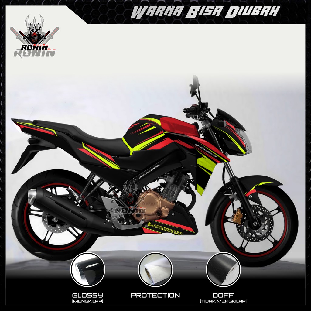 Jual Sticker Decal FULL BODY Vixion Advance NVA Motif Racing Custom ...