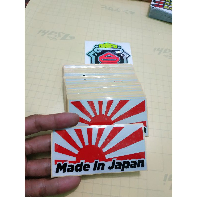 Jual cutting sticker JDM MADE IN JAPAN | Shopee Indonesia