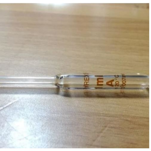 Jual Pipet Gondok / Volumetric Pipette, PYREX - RRC Capacity 3 mL ...