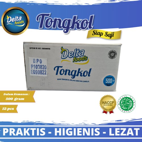 Jual Ikan Tongkol Delta Foods Siap Saji Kemasan 250gr Dengan Minyak ...
