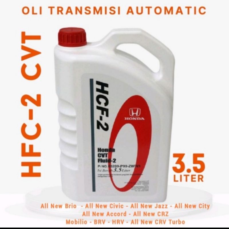 Jual Oli Matic Honda HCF2 3.5 Liter Original 100% | Shopee Indonesia