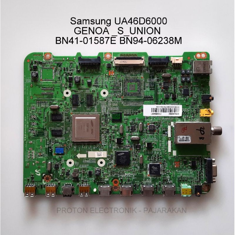 Jual Mainboard LED Smart TV Samsung UA46D6000 UA46D6000S UA46D6000SN ...