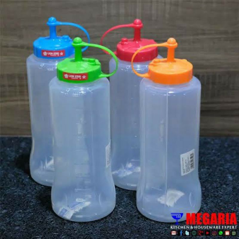 Jual Botol Kecap/Botol Saos/Botol SKM/Botol Minyak sayur 1000ml TS 53 ...