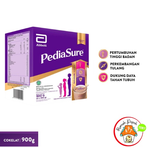 Jual Pediasure Triplesure Coklat 900gr | Shopee Indonesia