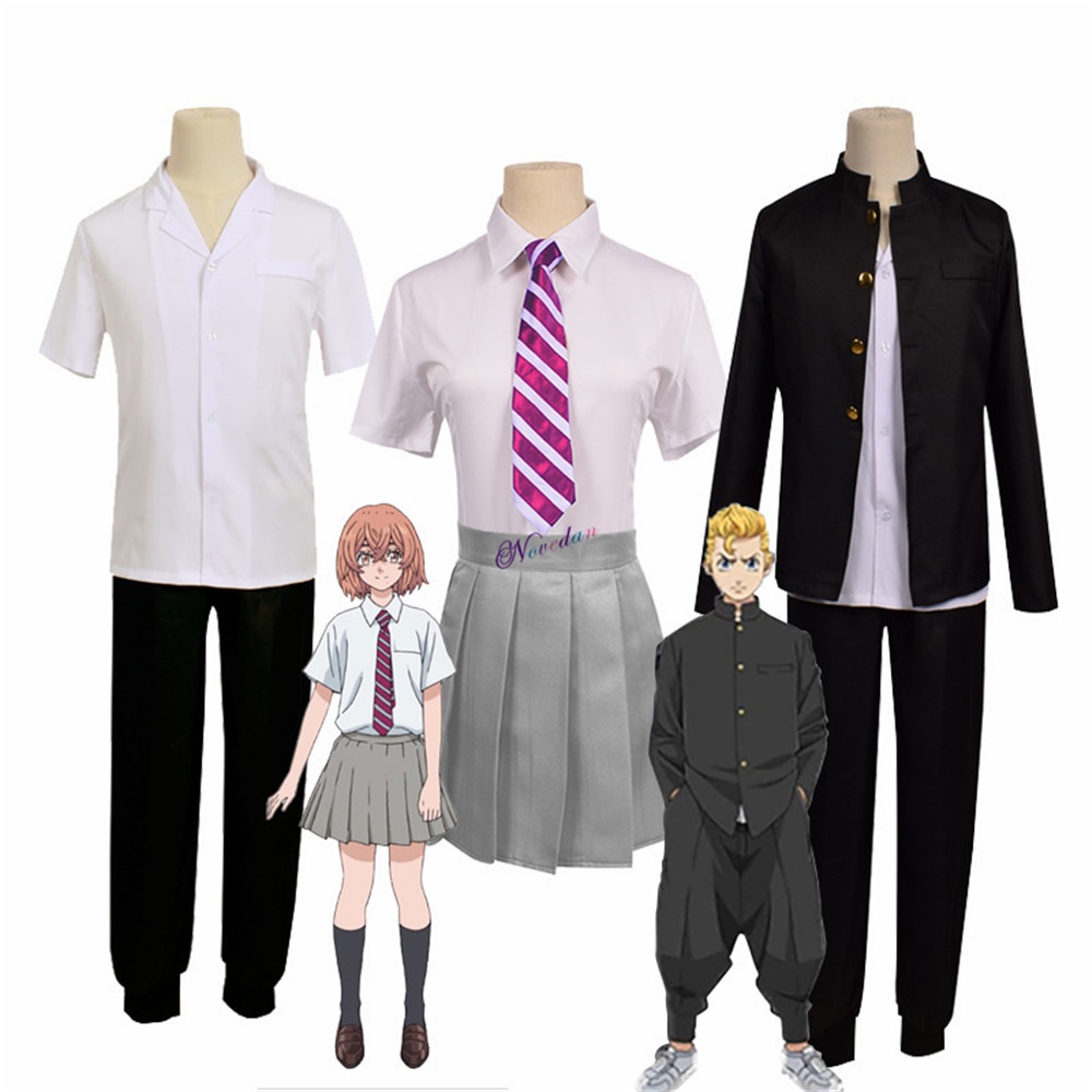 Jual PreOrder Anime Tokyo Revengers Takemichi Hanagaki Cosplay Costume ...