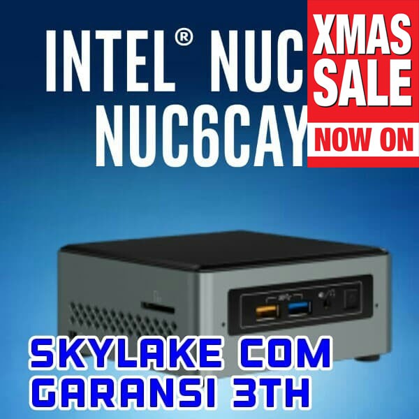 Jual INTEL NUC NUC6CAYH / NUC 6CAYH / NUC6 CAYH KIT BAREBONE | Shopee Indonesia