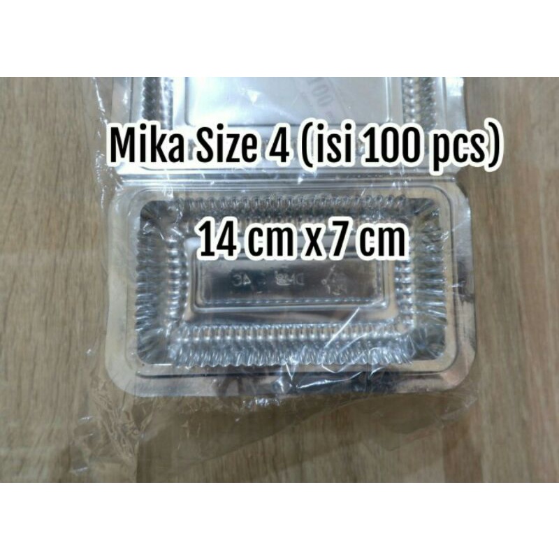 Jual Mika Plastik/ Mika Nasi Kuning/ Mika Makanan/ Mika Kotak Kue ...