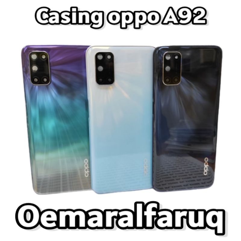 Jual Back casing housing Oppo A92 - Oppo A52 2020 ORI fullset | Shopee ...