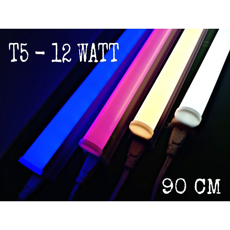 Jual T5 - 12 Watt Led Warna / Lampu TL Neon 90 cm | Shopee Indonesia