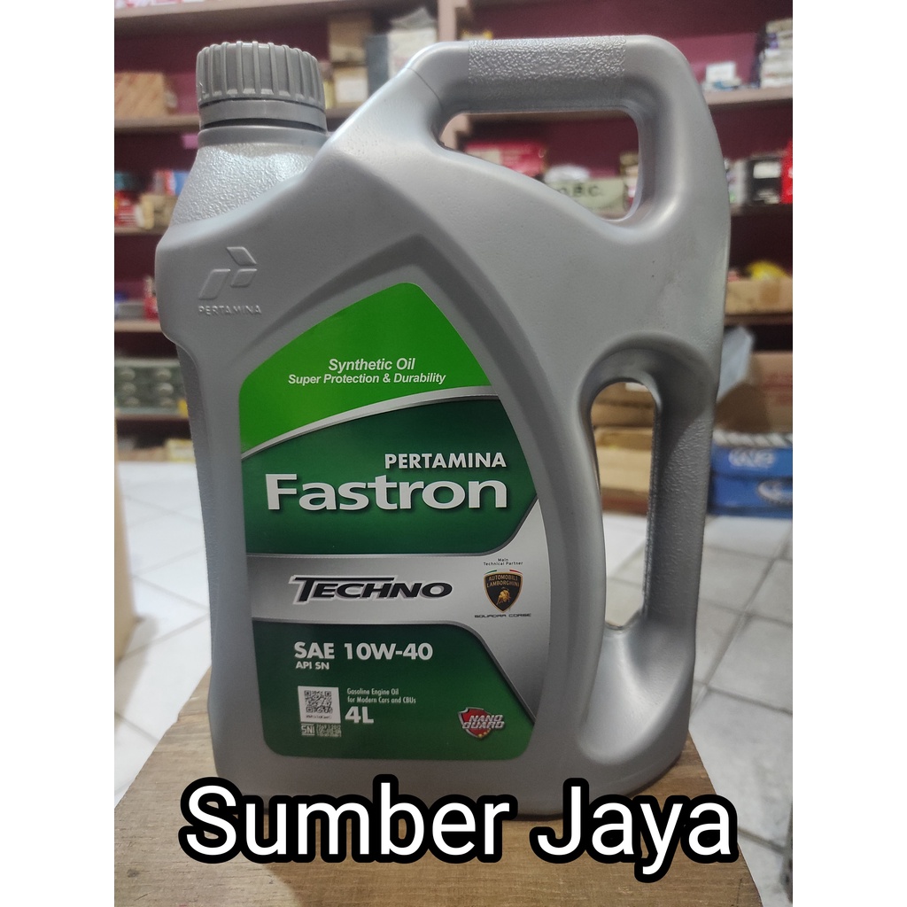 Jual Oli Fastron Techno 4 Liter - Oli Mesin Mobil - 100% Asli | Shopee ...