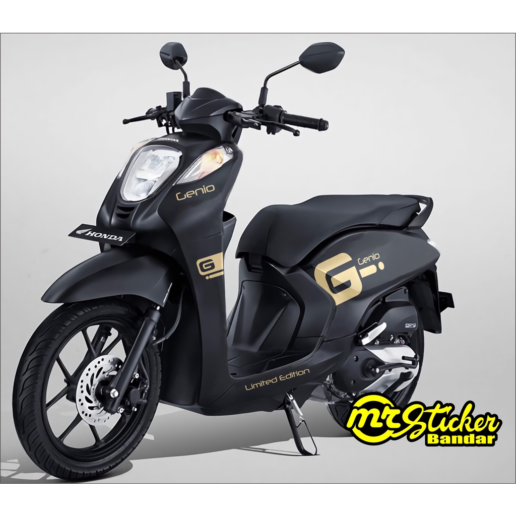 Jual Sticker Decal Genio, Dekal Honda Geniio Stiker Honda Gennio Full ...