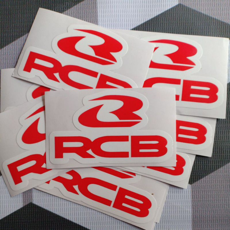 Jual stiker RCB racingboy printing laminasi | Shopee Indonesia