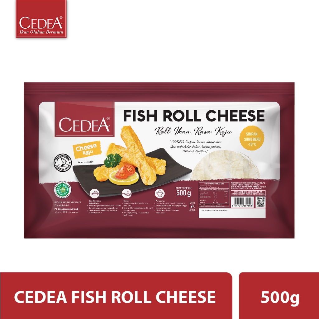 Jual Cedea Fish Roll Cheese/ Keju 500g | Shopee Indonesia