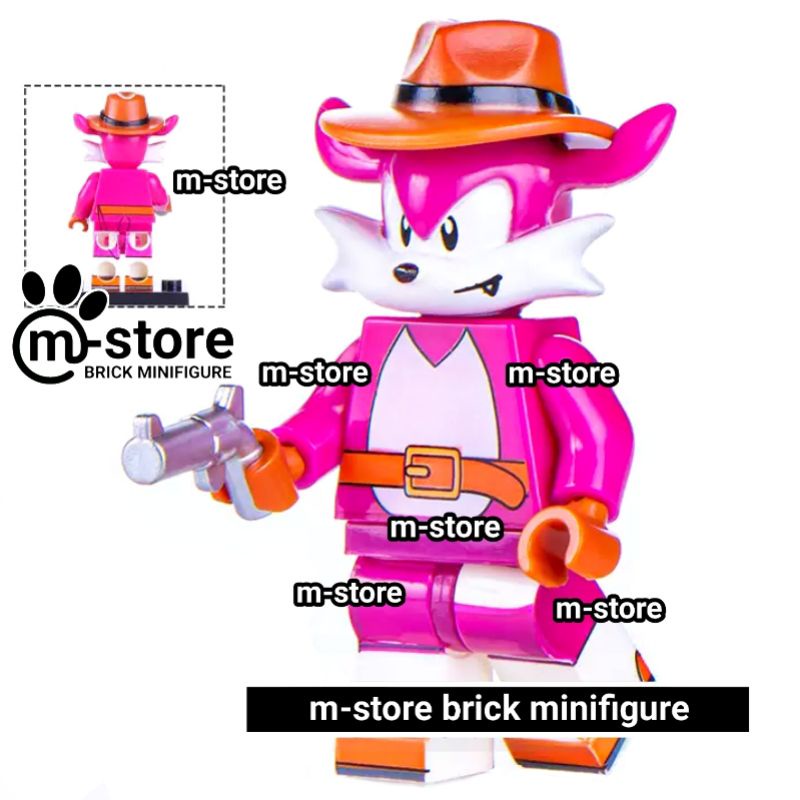 Jual brick sonic the hedgehog nack the weasel mini toy figure | Shopee ...