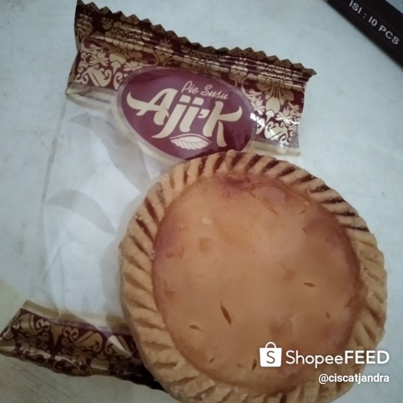 Jual Pie Susu Ajik Krisna Bali Original isi 10 pcs | Shopee Indonesia