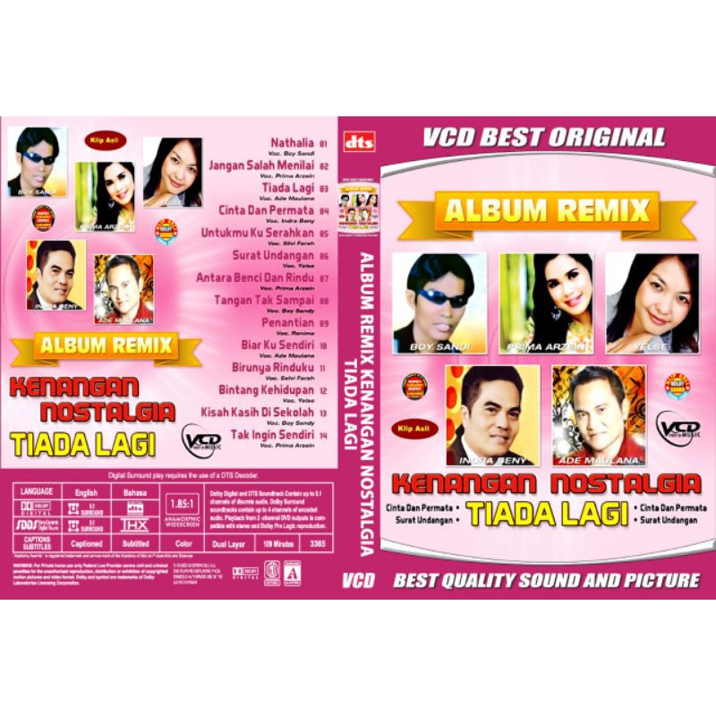 Jual vcd album remix kenangan nostalgia | Shopee Indonesia