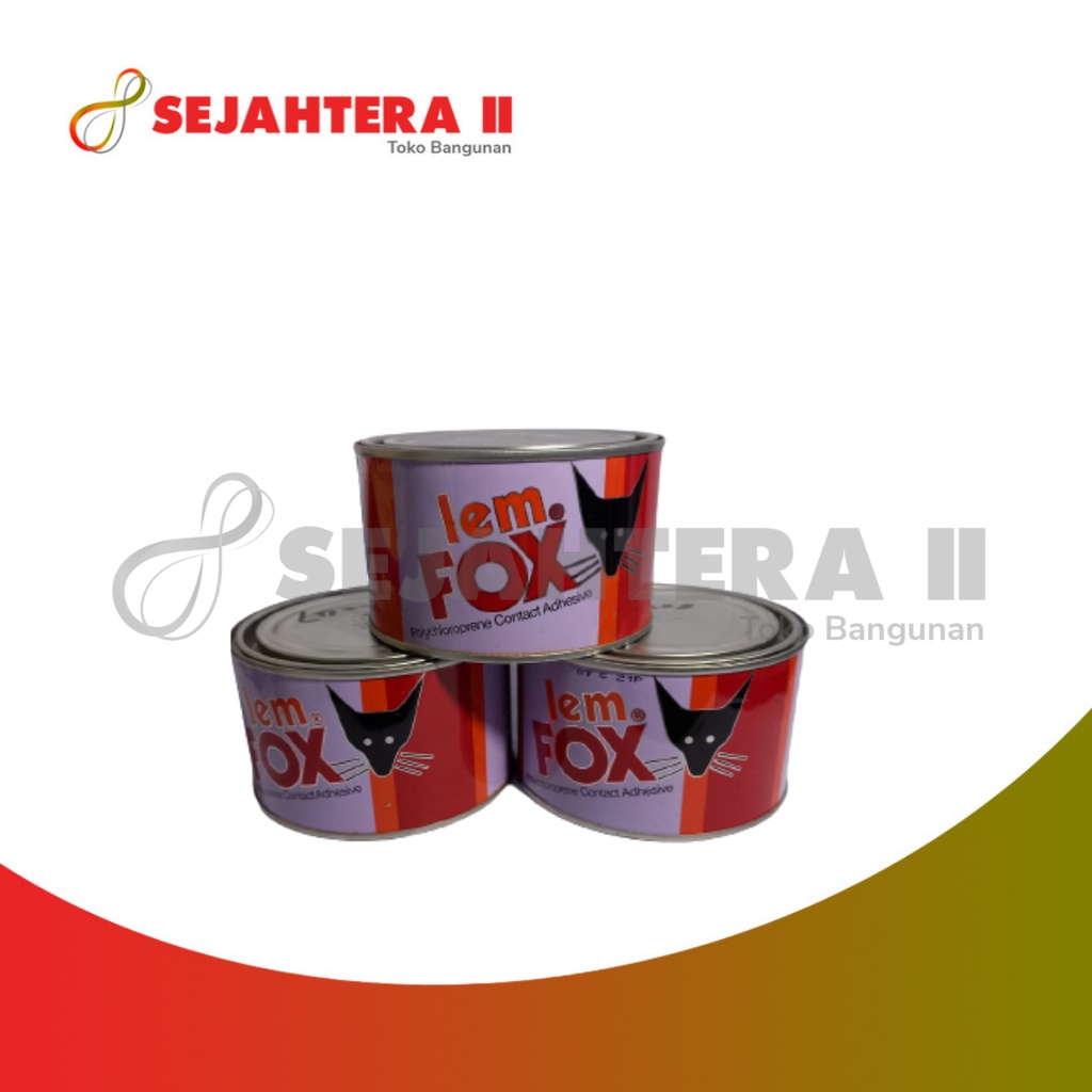 Jual Lem Fox Kuning Kaleng 300gr | Shopee Indonesia