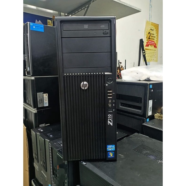 Jual PC CPU HP Z210 WORKSTATION INTEL CORE I7 2600 DDR3 8GB SSD SSD ...