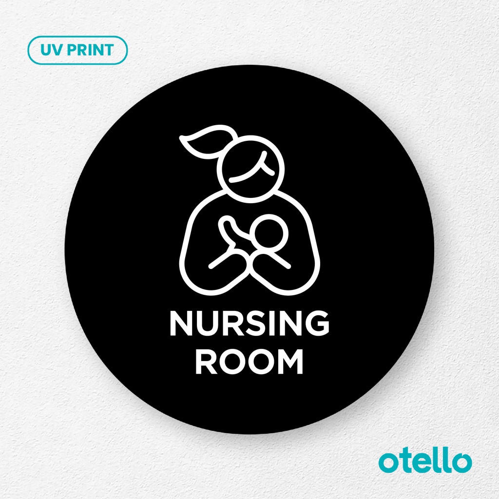 Jual Nursing Room Sign Board Akrilik Tempel Sign Dinding Sticker Papan ...