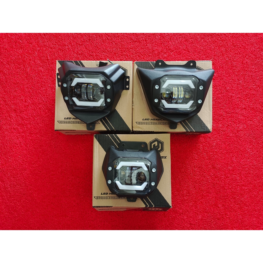 Jual REFLEKTOR DAYMAKER HRV LED SUPERMOTO CRF 150L KLX/DTRACKER WR155 ...