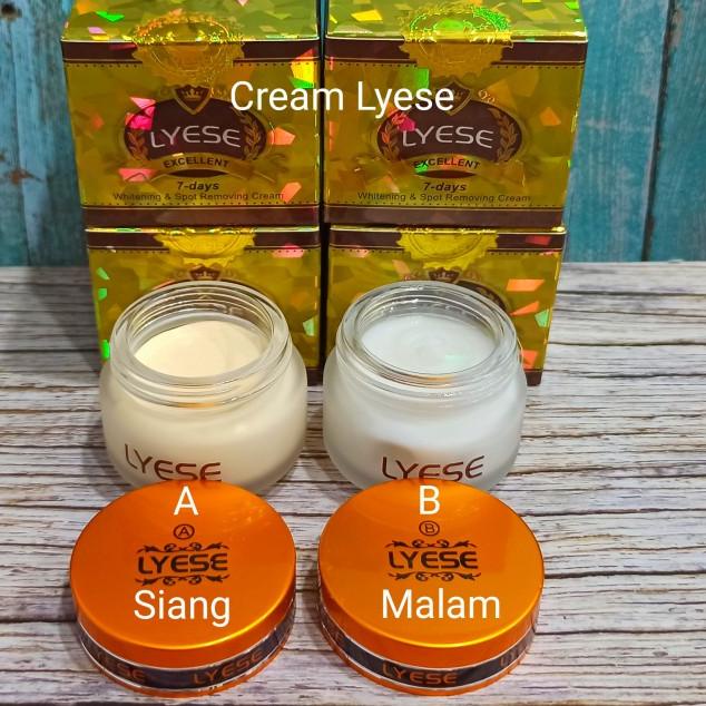 Jual Cream Lyese Siang Malam Original - A Day | Shopee Indonesia
