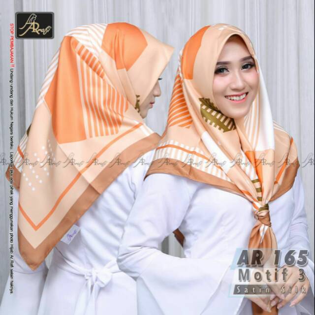 Jual Ar Rafi 165 segi empat motif 3 | Shopee Indonesia