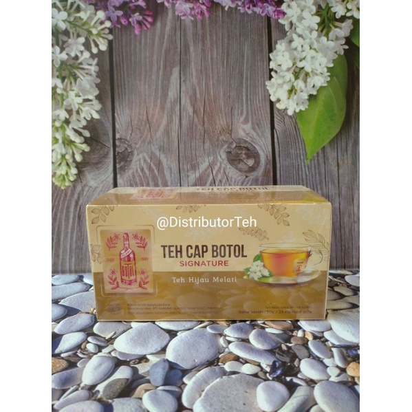 Jual Teh Celup Cap Botol Signature - Teh Hijau Melati 25 Bags - Tea Bag ...
