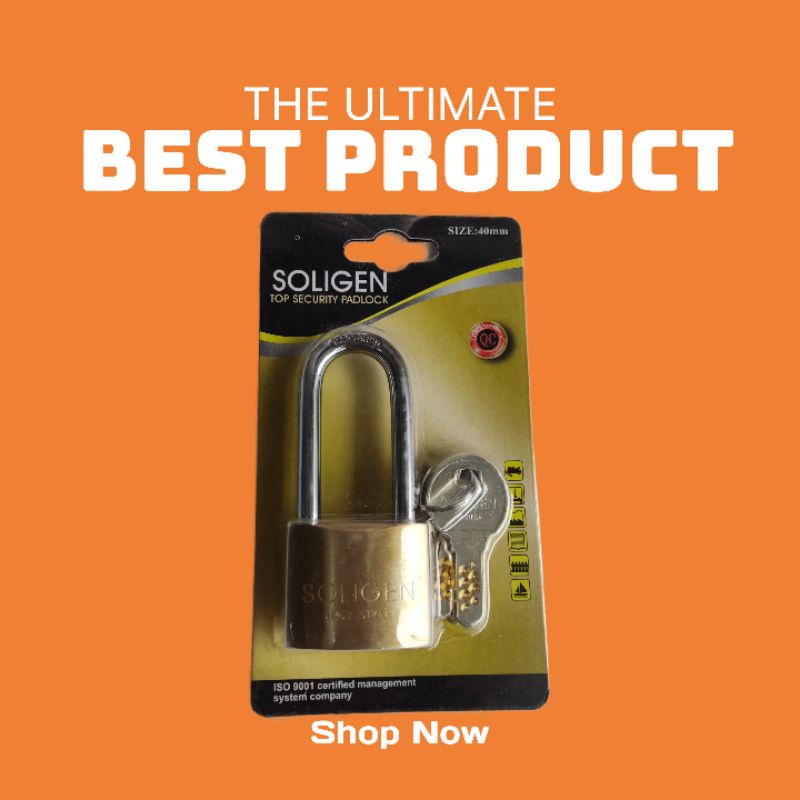 Jual GEMBOK SOLIGEN /GEMBOK KUNINGAN | Shopee Indonesia