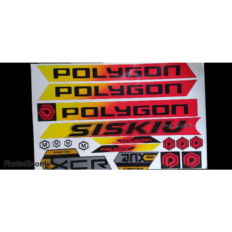 Jual STIKER SEPEDA POLYGON | Shopee Indonesia