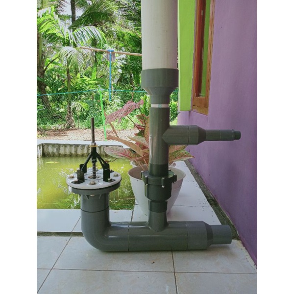 Jual Terlaris pompa hidram pvc 3 inch model flange tebal naiik 500 m ...