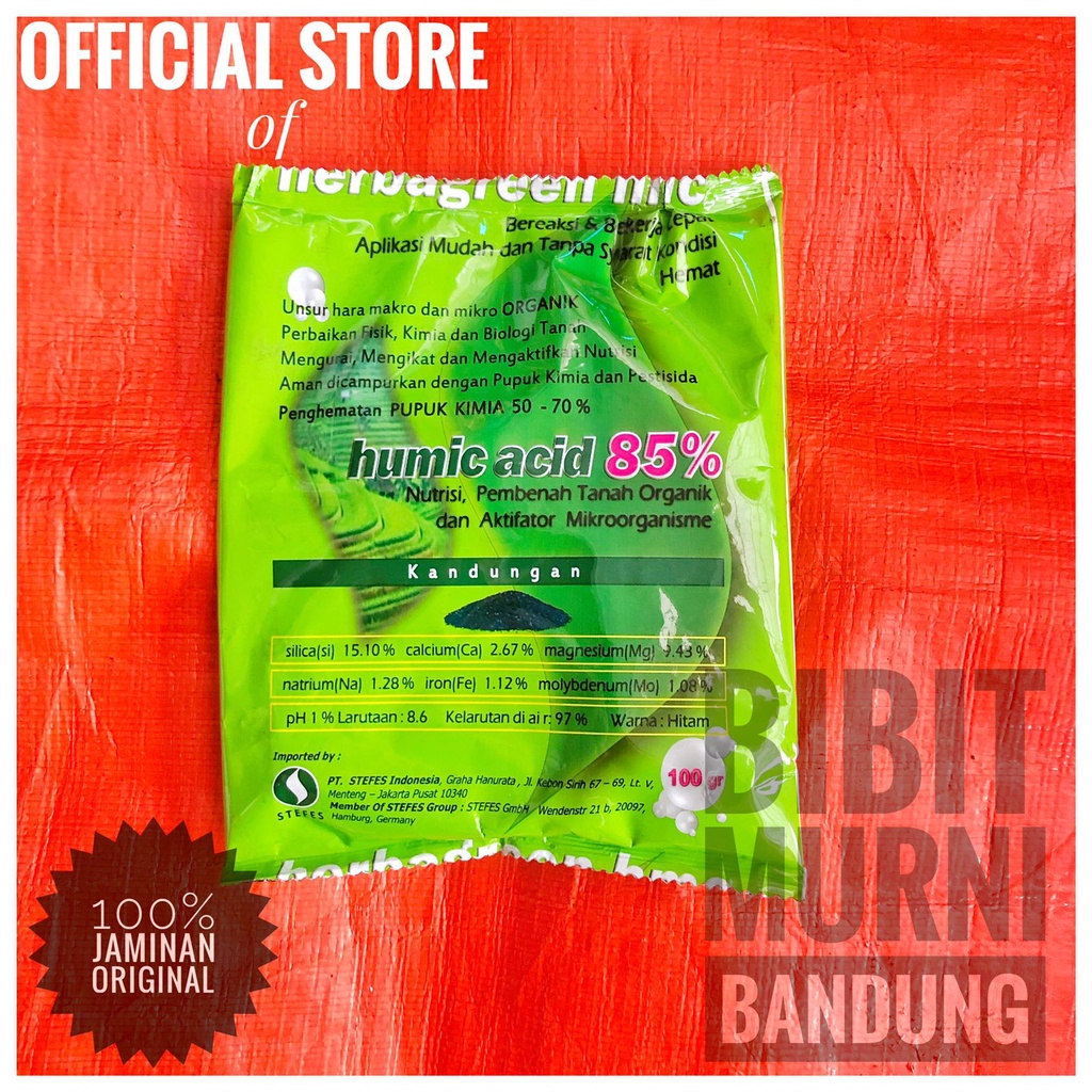Jual PUPUK ASAM HUMAT/ HUMIC ACID 85% 100 GRAM MADE IN GERMANY | Shopee ...