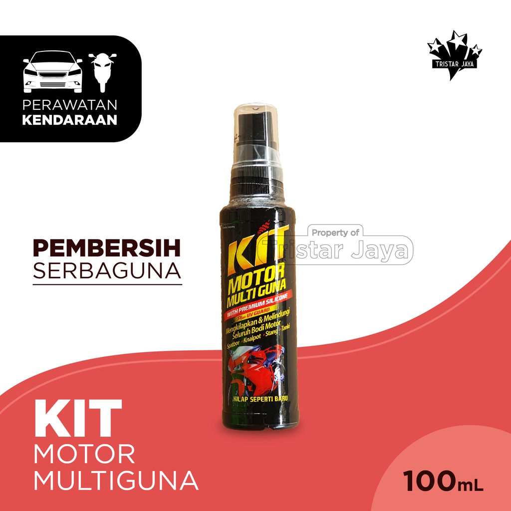 Jual Kit Motor Multiguna - Cairan Mengkilapkan & Melindungi Bodi (100ml ...