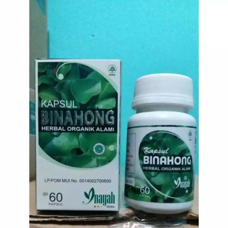Jual Kapsul Daun Binahong Inayah 60 Kapsul Shopee Indonesia