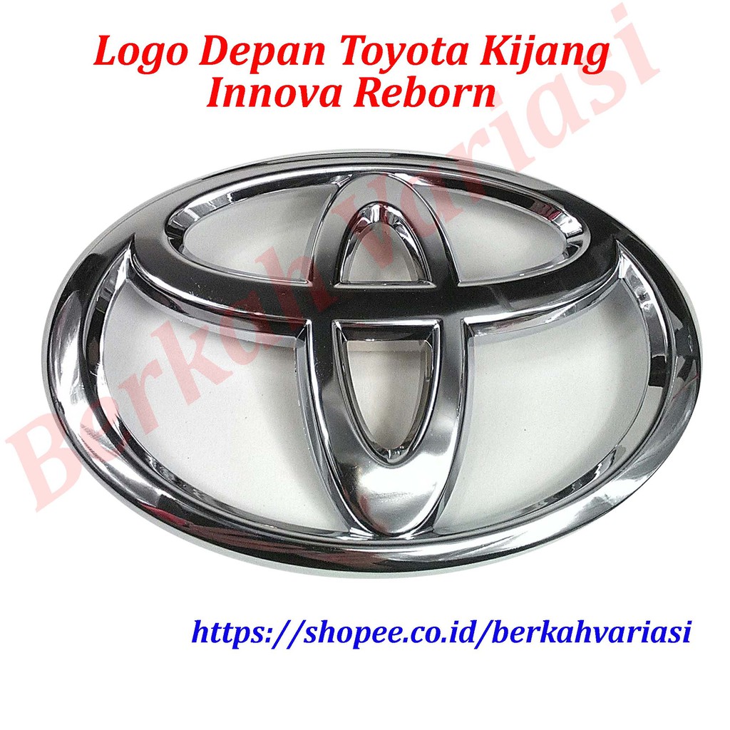 Jual Emblem Logo Depan Toyota Kijang Innova Reborn | Shopee Indonesia