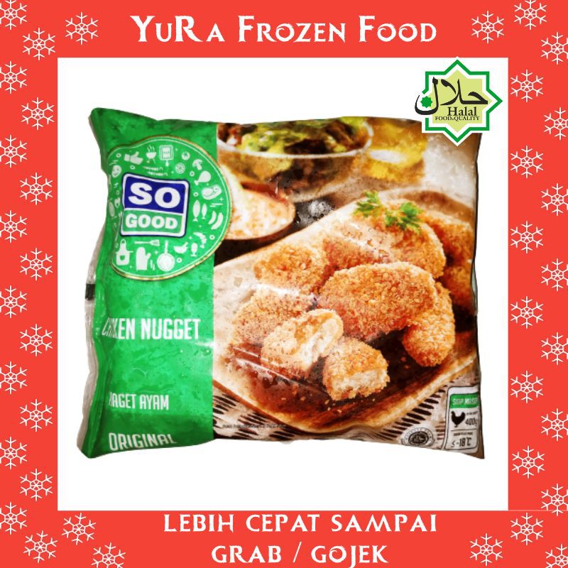 Jual Chicken Nugget SO GOOD Naget Ayam 400 gr | Shopee Indonesia