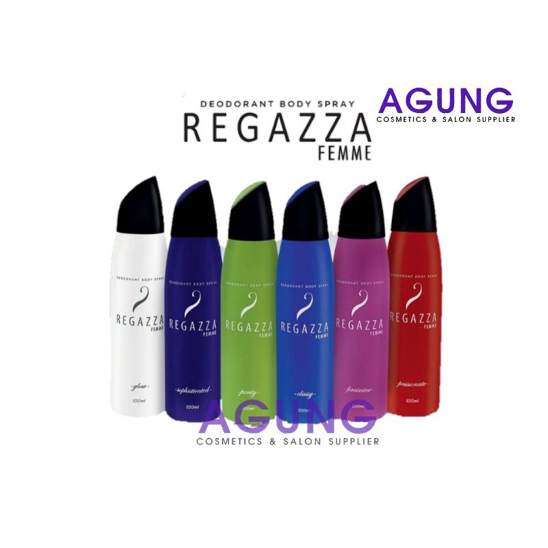 Jual REGAZZA BODY SPRAY 100ML [ KALENG ] | Shopee Indonesia