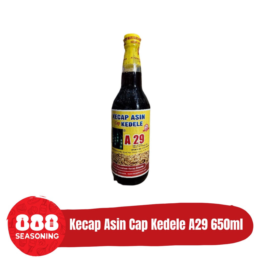 Jual KECAP ASIN CAP KEDELE A29 650ml | Shopee Indonesia