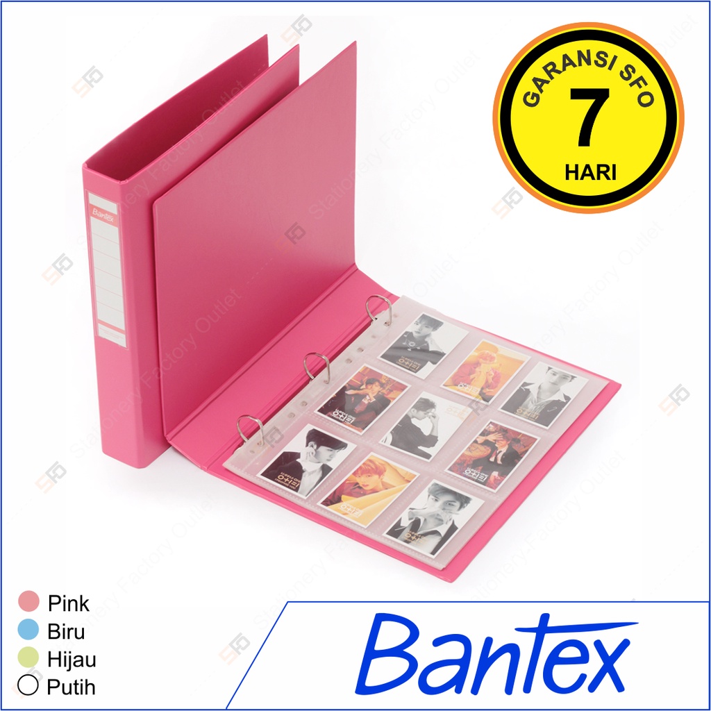 Jual Binder Ring untuk Album Foto Polaroid Bantex A4 8322 3O - 25mm ...
