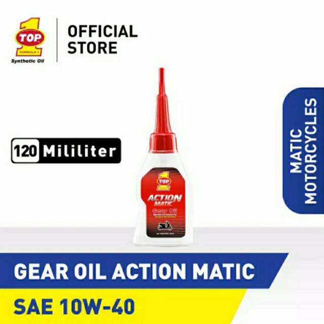 Jual Oli Gardan Top 1 Motor Matic Gear Oil Action Matic SAE 10W-40 120 ...