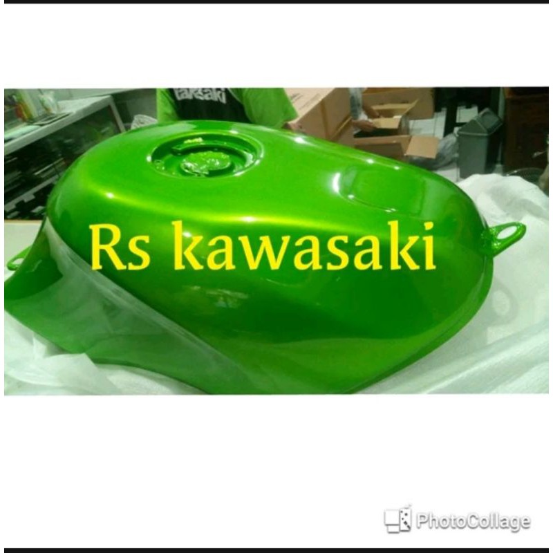 Jual tangki ninja rr old new hijau metalik original | Shopee Indonesia