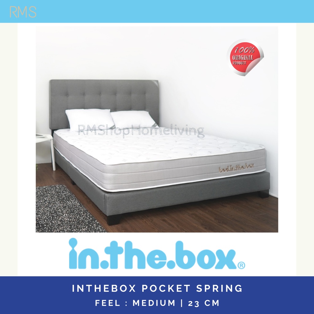Jual FREE ONGKIR - InTheBox Kasur Pocket Spring / In The Box / Kasur ...